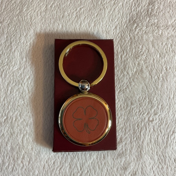Accessories | Key Chain W 4 Leaf Clover On Leather | Poshmark
